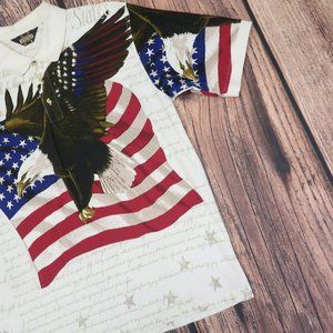 Guide Gear | Shirts | Guide Gear Polo Shirt Mens Red White Blue ...